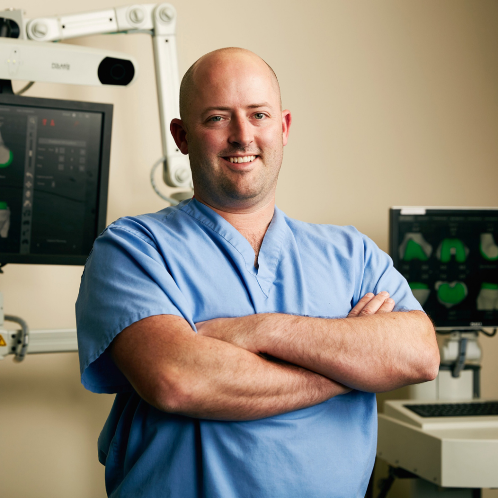 Dr. Jon Cornelius performs first robotic-assisted TKR - Hughston