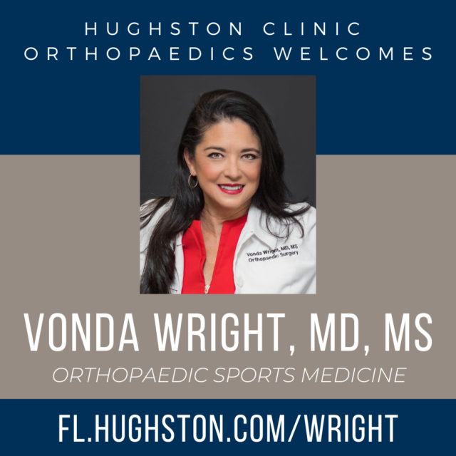Hughston Clinic welcomes Vonda Wright, MD, MS, FAOA - Hughston Clinic