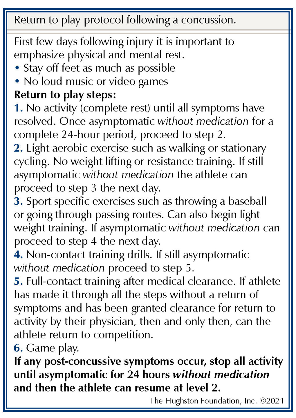 Concussions in Sports - Hughston Clinic