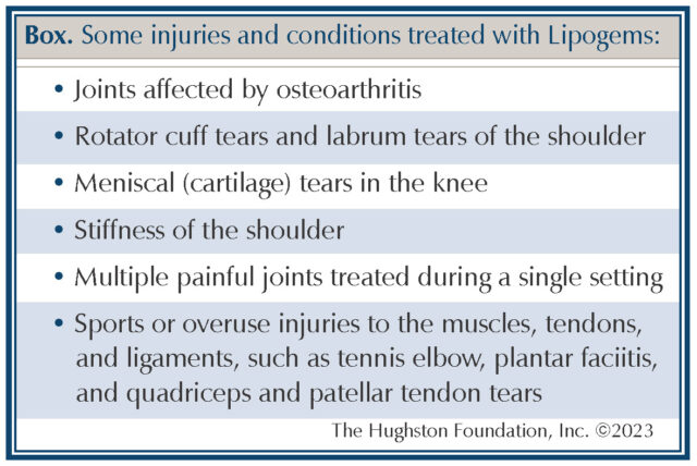 Lipogems: New Advances in Orthopaedic Treatments - Hughston Clinic