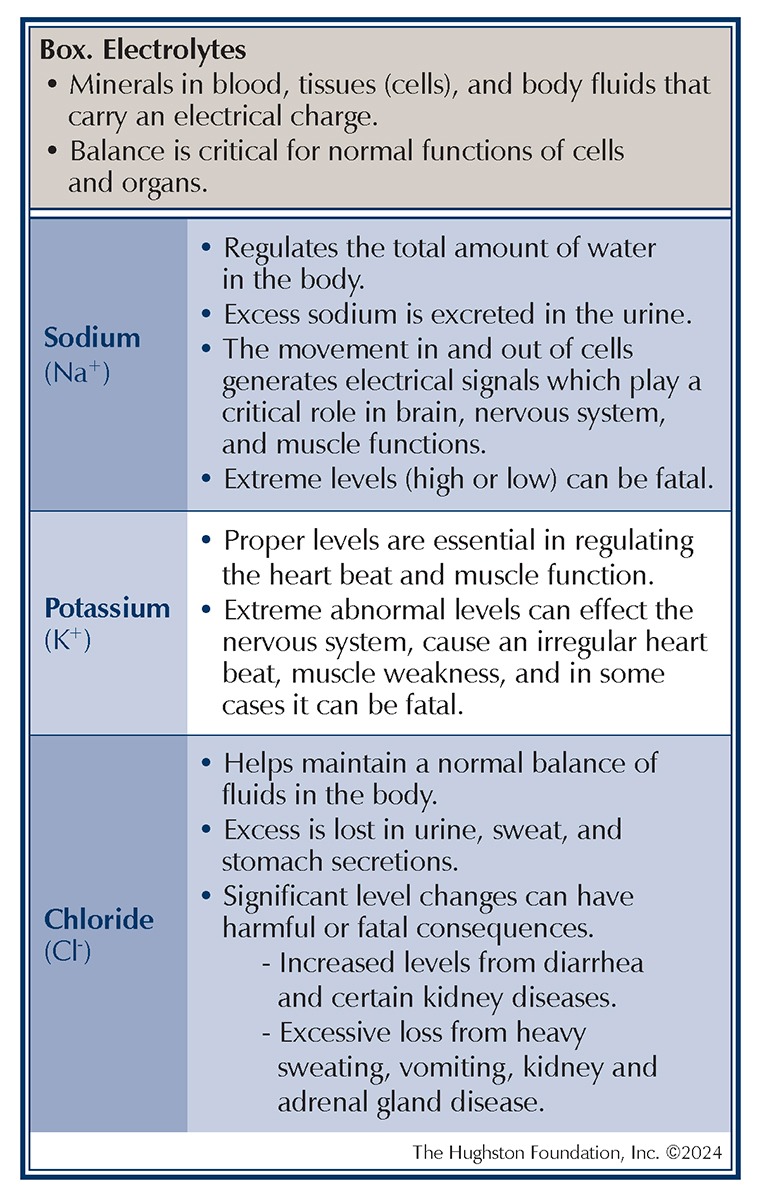 Dehydration: Balancing Water and Electrolytes - Hughston Clinic